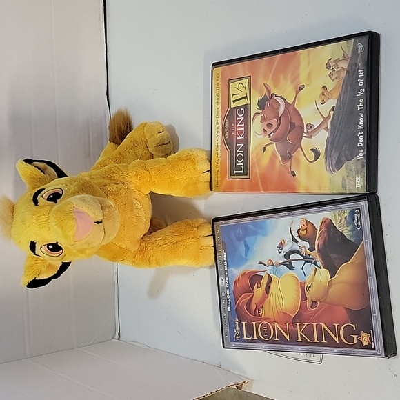 Disney | Other | The Lion King Dvd Plus Lion King 12 An Plush | Poshmark